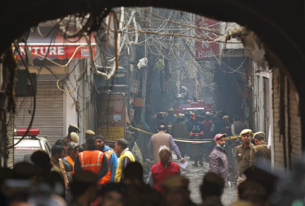 Fire in India kills dozens of people | The Arkansas Democrat-Gazette ...