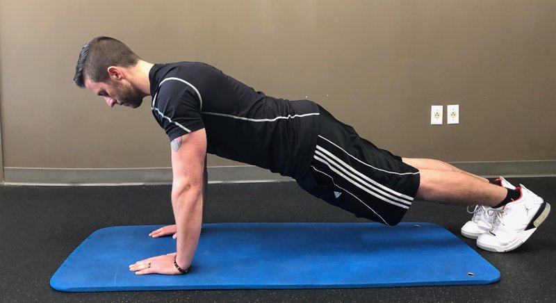 Plank Lean altered to increase, decrease intensity | The Arkansas ...