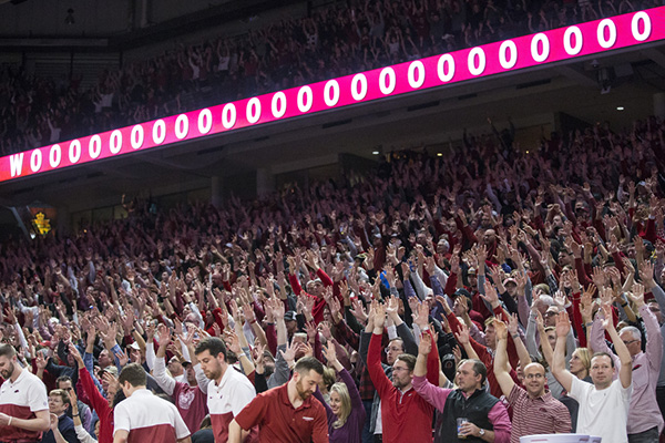 WholeHogSports - Razorback basketball attendance to be limited to ...
