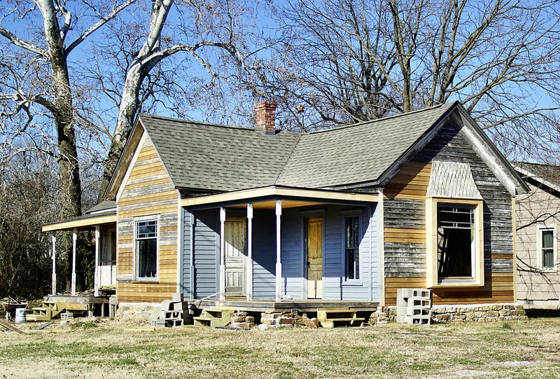Historic Gentry home being restored | Westside Eagle Observer