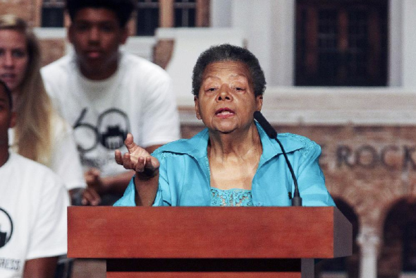 Elizabeth Eckford speaks in Little Rock | The Arkansas Democrat-Gazette ...