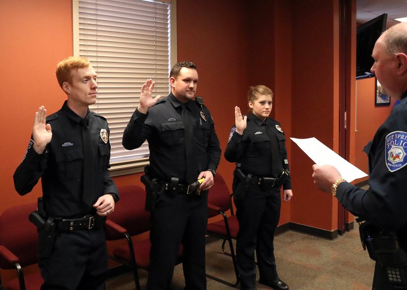 New officers | Hot Springs Sentinel Record