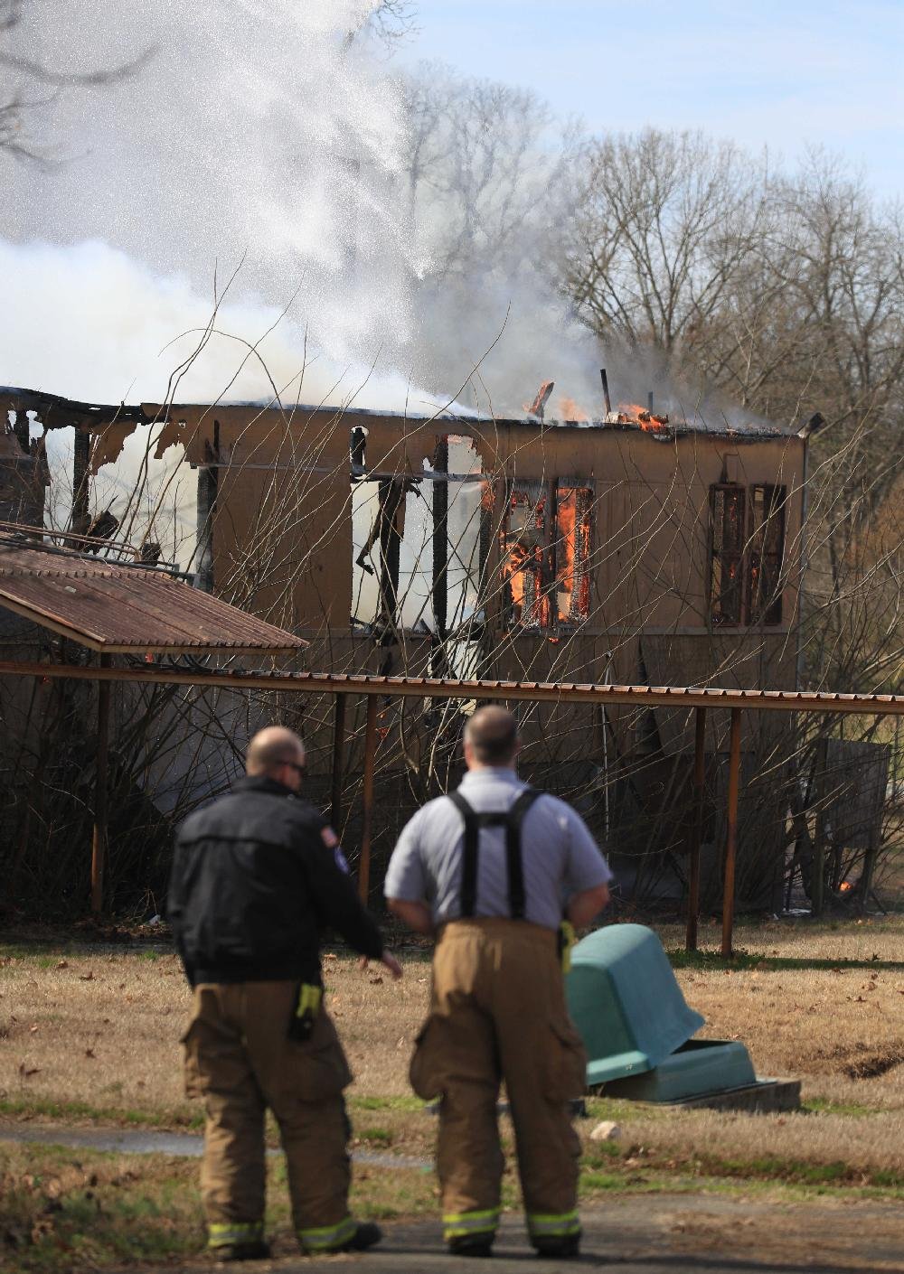 Old Jacksonville Elementary School Fire | The Arkansas Democrat-Gazette ...