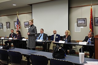 Candidates in 3 judicial races gather at forum | Northwest Arkansas ...