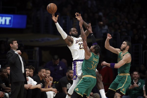 LeBron James lifts Lakers past Celtics, 114-112 | Hot Springs Sentinel ...