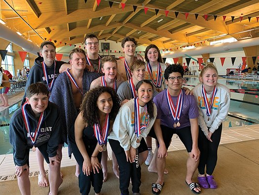 El Dorado competes in state swim meet