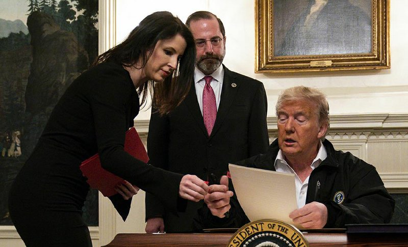 Bill signed: $8.3B to battle the virus | The Arkansas Democrat-Gazette ...