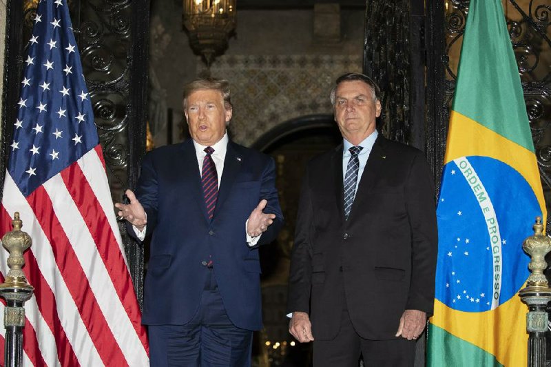 Trump hosts Brazil's leader, makes no promises on tariffs | The ...