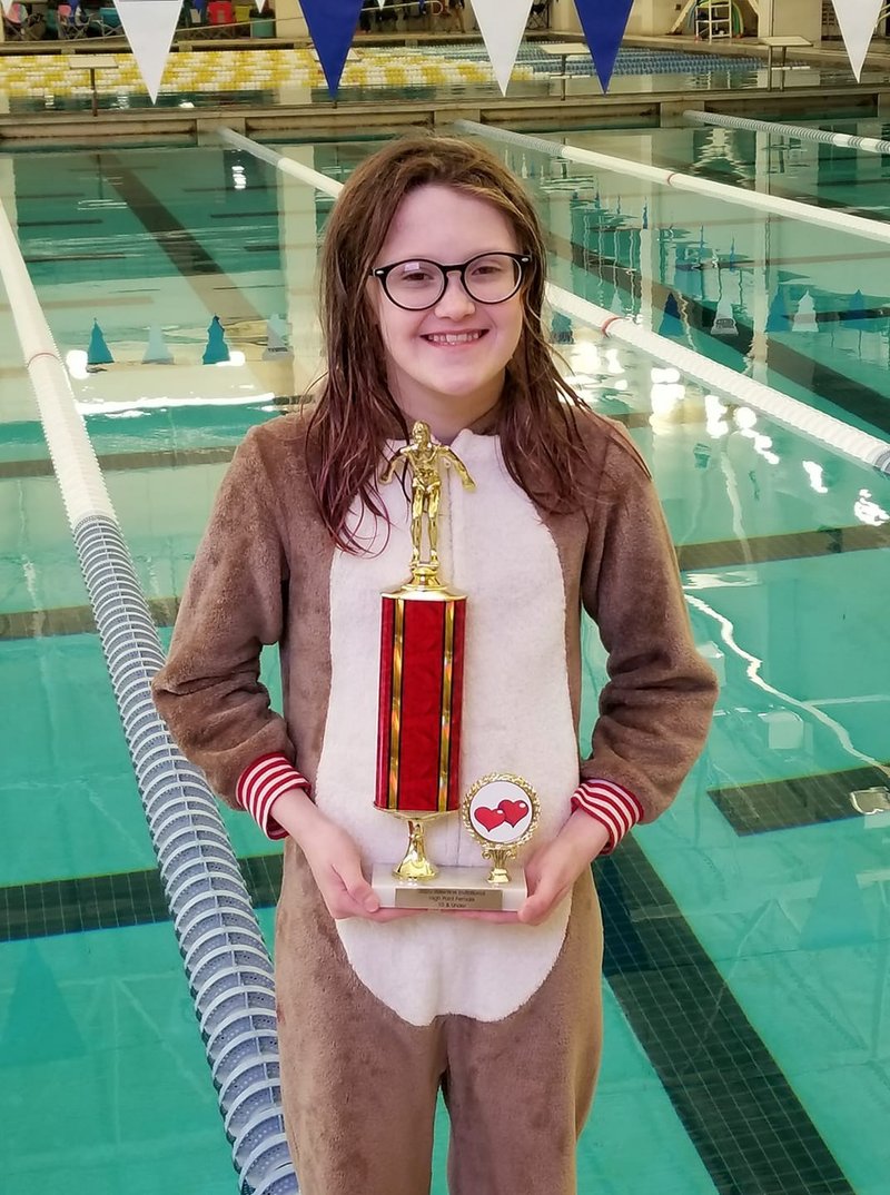 Schmitt wins high point award at swim meet | Hot Springs Sentinel Record