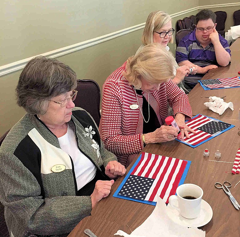 CDXVIIC makes Braille flags for ASB students | Hot Springs Sentinel Record
