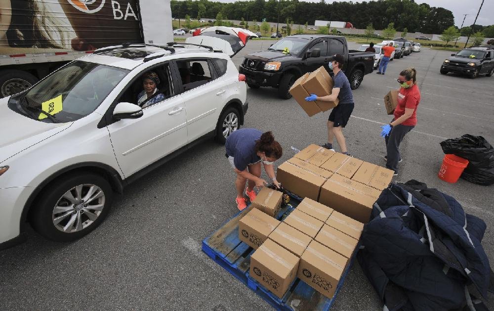 Arkansas Foodbank Food Distribution at Outlets of Little Rock | The ...