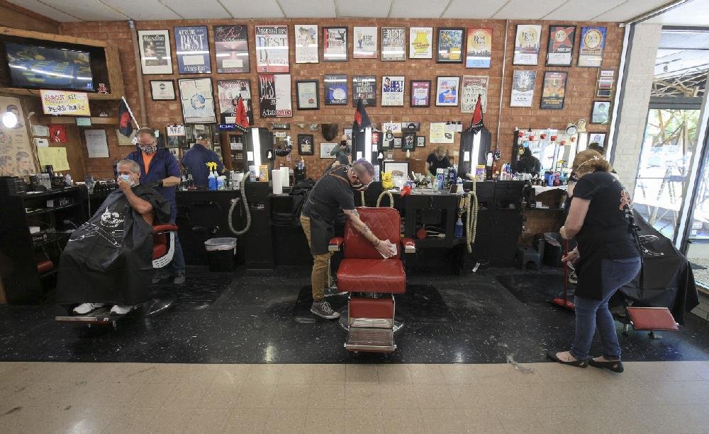Salons and Barber Shops Re-Open