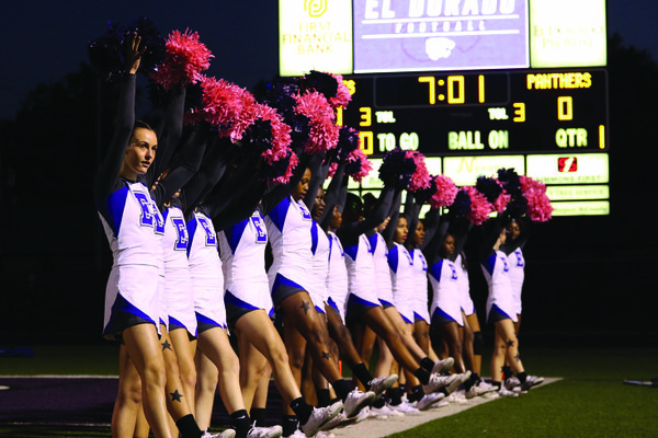 EHS cheerleaders ready whenever sports return | El Dorado News