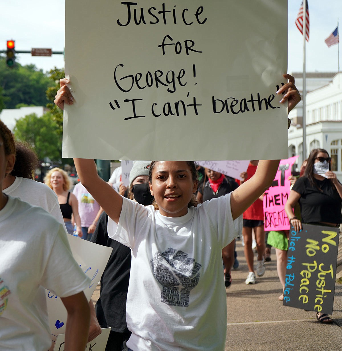 Protests continue downtown | Hot Springs Sentinel Record