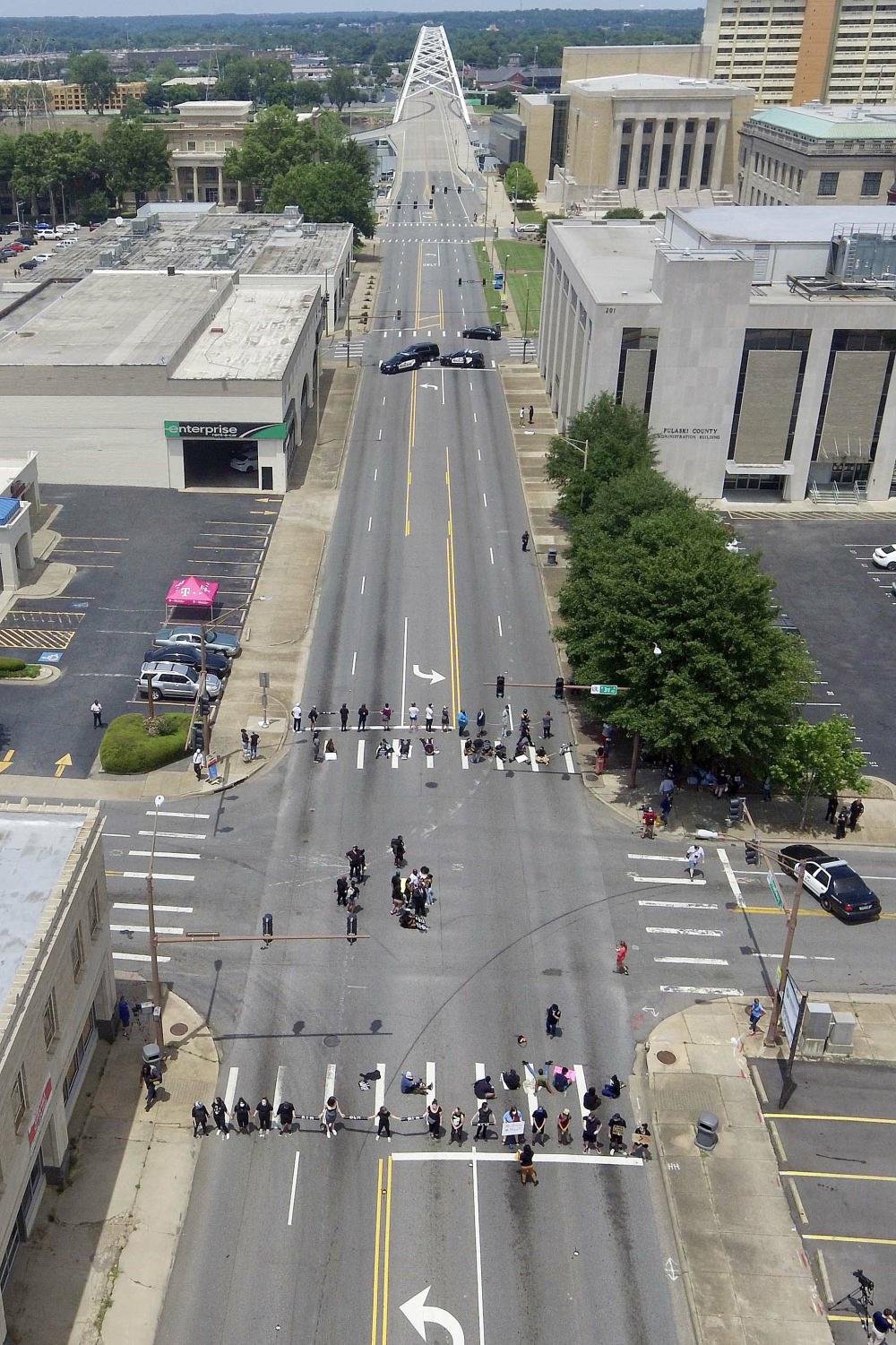 Fourth Day of Little Rock Protests Remain Peaceful | The Arkansas ...