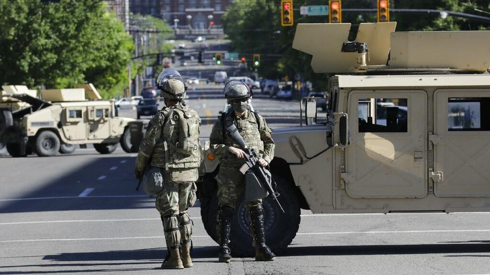 U.S. National Guard during protests | The Arkansas Democrat-Gazette ...