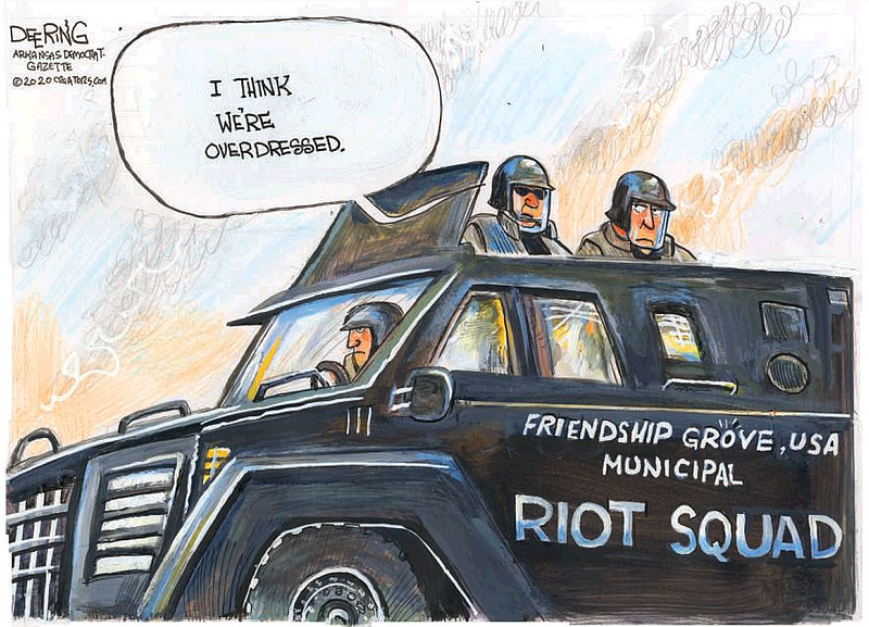 JOHN DEERING CARTOON: Overdressed | The Arkansas Democrat-Gazette ...