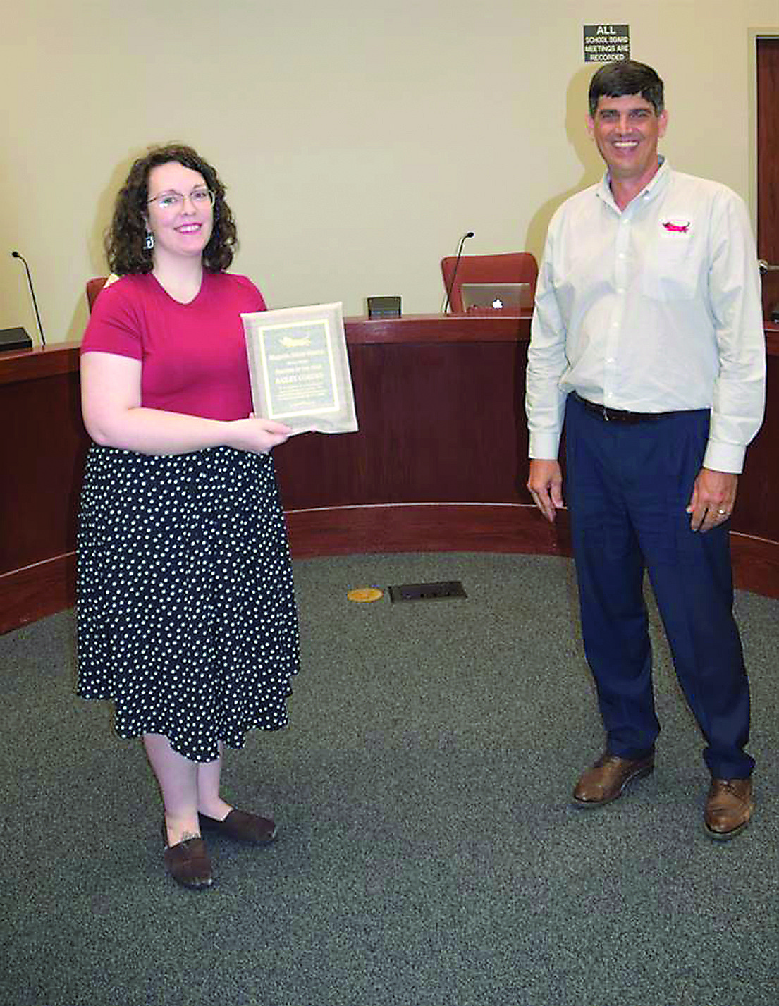 Coburn honored as MSD’s Teacher of the Year | Magnolia Banner News