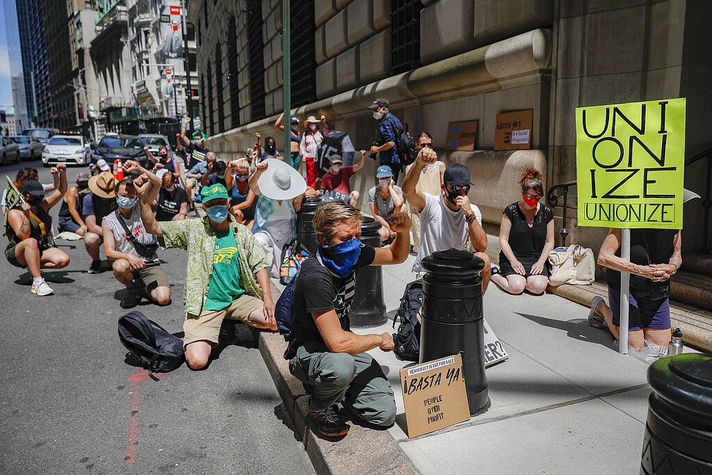 Workers protest racial inequality on day of national strike | The ...