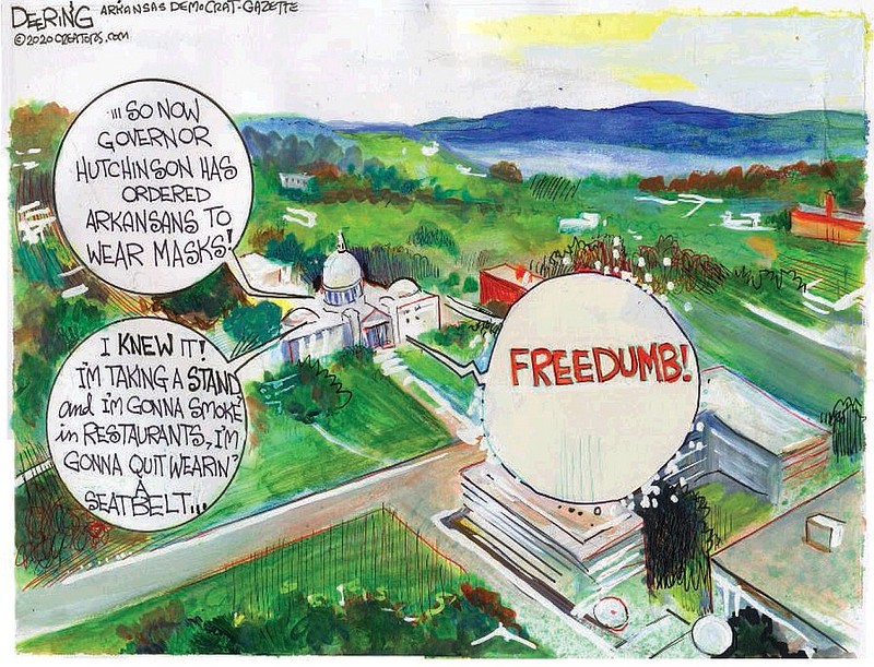JOHN DEERING CARTOON: Freedumb | The Arkansas Democrat-Gazette - Arkansas' Best News Source