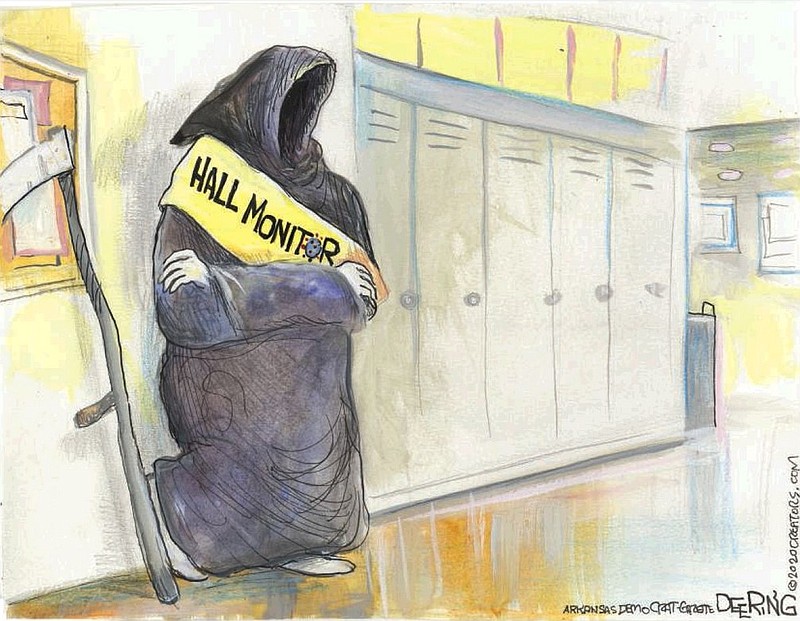 JOHN DEERING CARTOON: Hall monitor | The Arkansas Democrat-Gazette ...