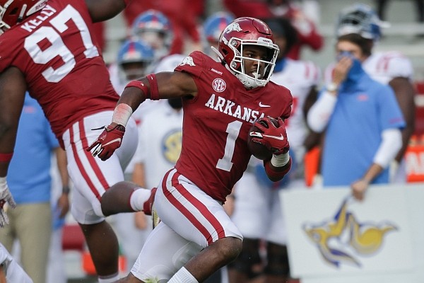 'He's all over the field': Catalon a rising star in Hogs' secondary ...