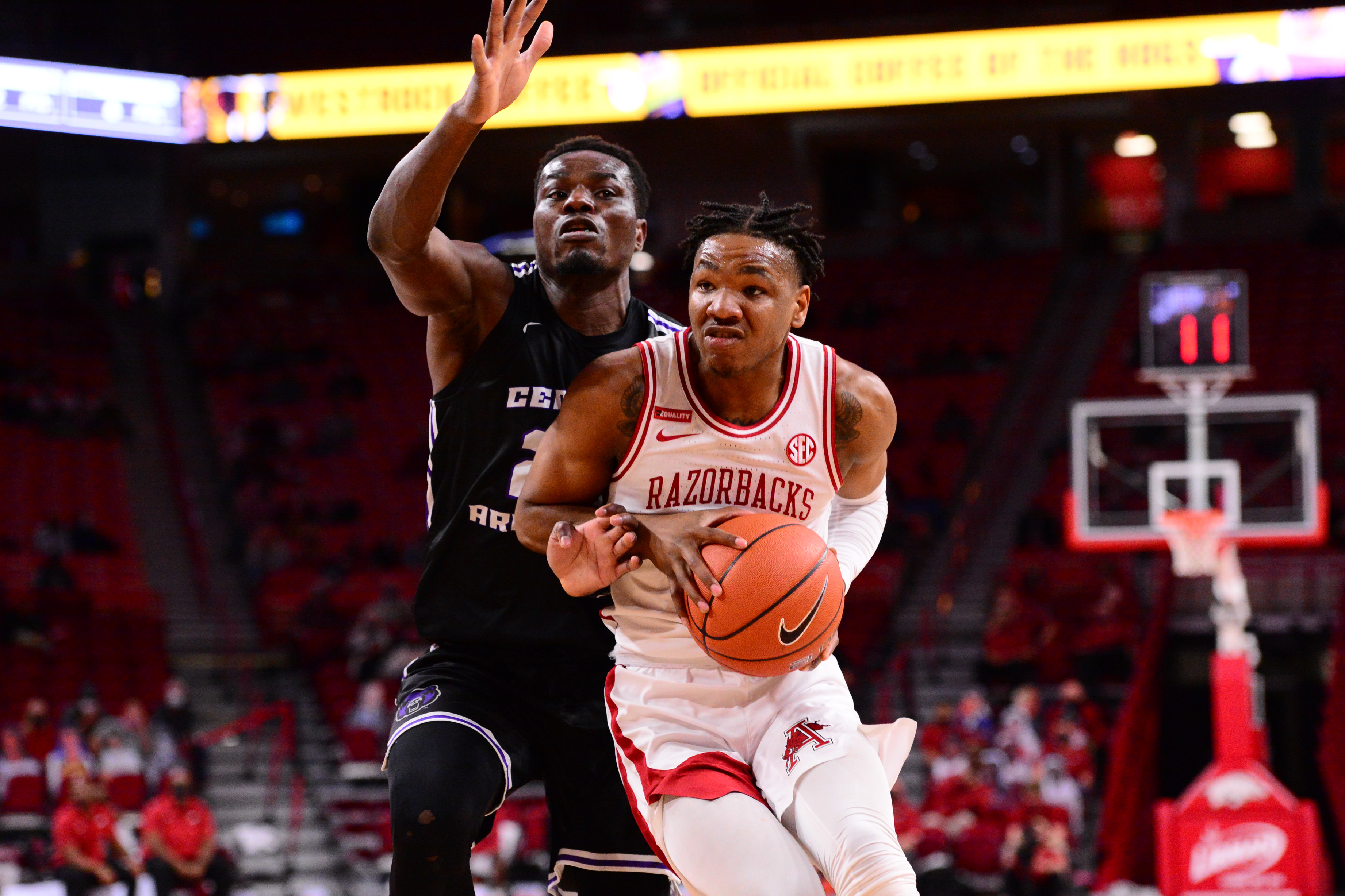 WholeHogSports - VIDEO: Musselman, players recap Arkansas' 100-75 win ...