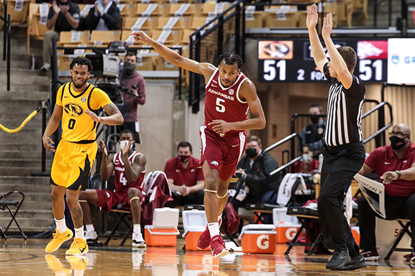 WholeHogSports - Arkansas beats top 10 team on road for first time in ...