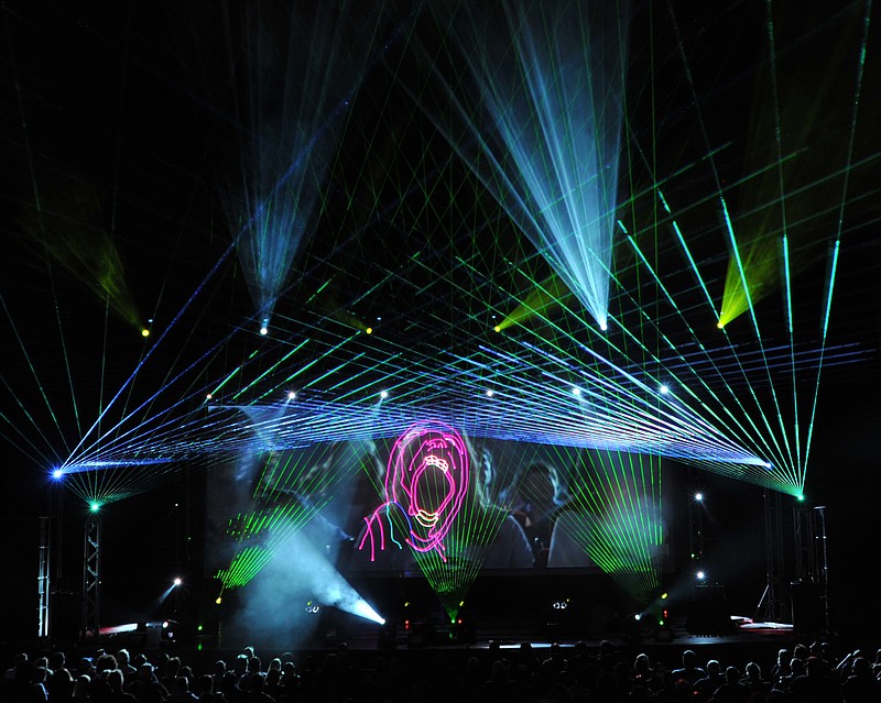 Laser Spectacular creating a unique visual experience to the Pink Floyd ...