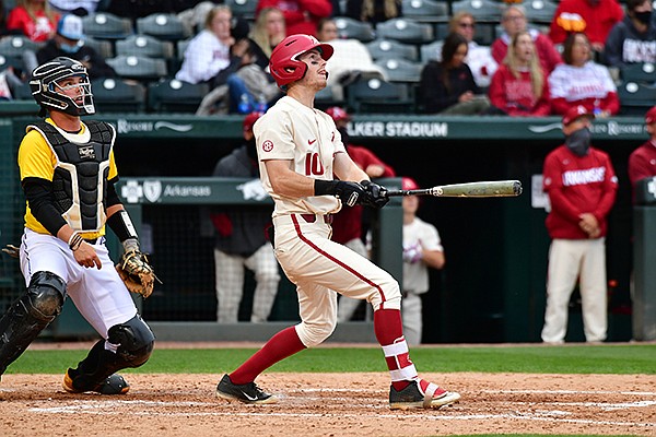 Razorbacks hit 8 homers, blow out UAPB | The Arkansas Democrat-Gazette ...