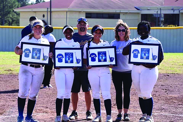 Lady Rockets honored during Sophomore Game