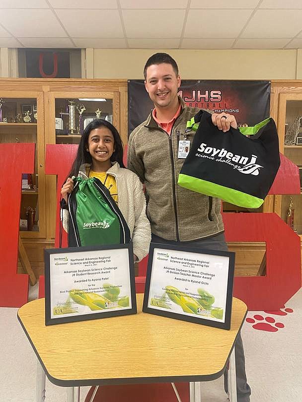 Ayana Patel: Junior Division Arkansas Soybean Science Challenge Winner ...