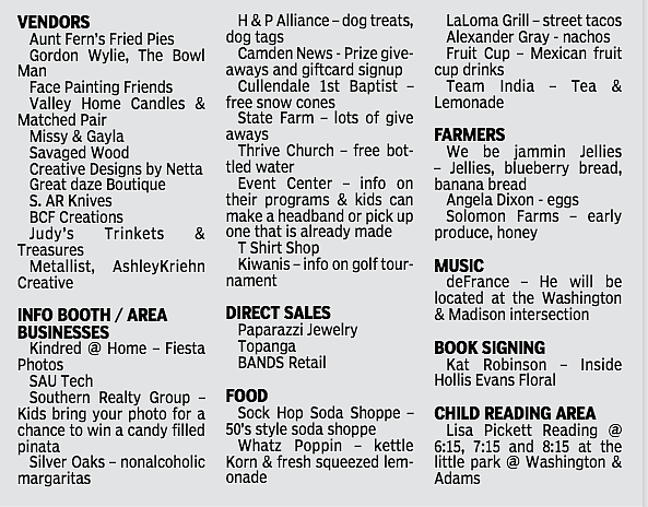 First Friday kicks off later today | Camden News