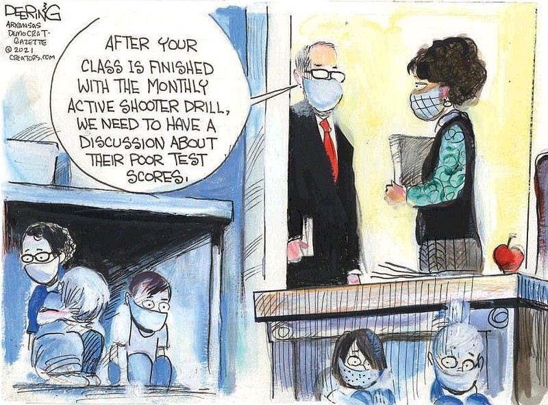 OPINION | JOHN DEERING CARTOON: Active shooter drill | The Arkansas ...
