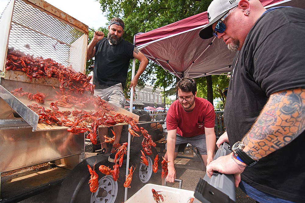 Outdoor Crawfish Boil | The Arkansas Democrat-Gazette - Arkansas' Best ...