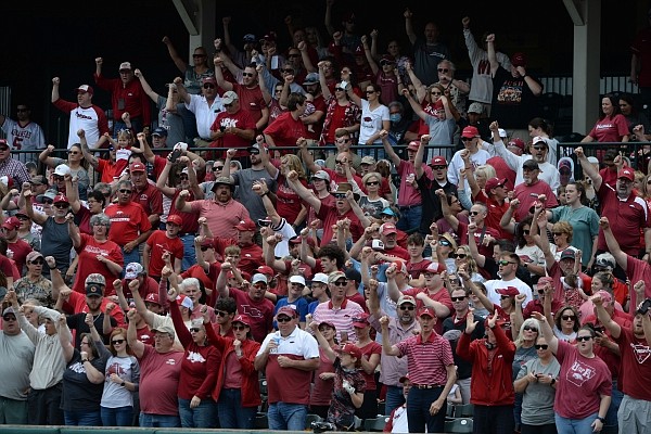Arkansas fans enjoy extra spring in their step | Whole Hog Sports