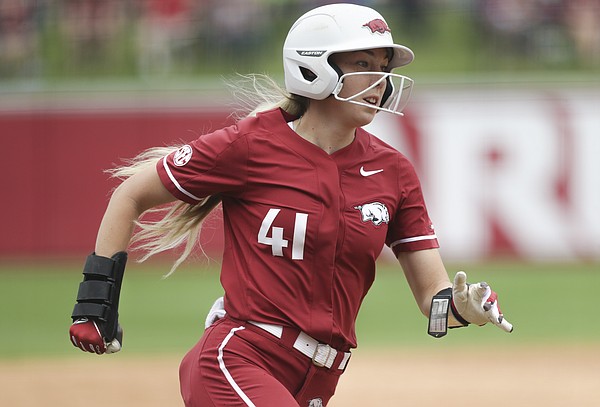 Razorbacks roll in softball season opener | Northwest Arkansas Democrat ...
