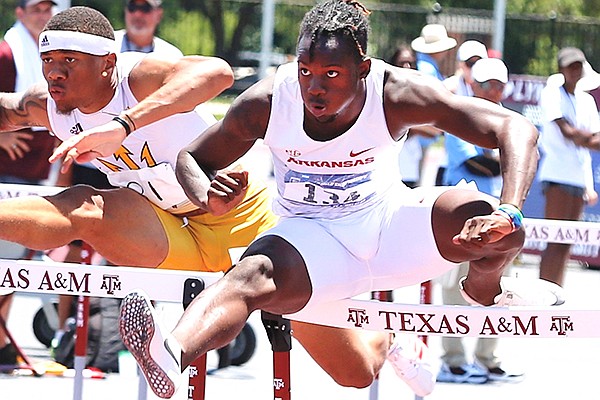 Razorback men advance 12 on final day of prelims | Whole Hog Sports
