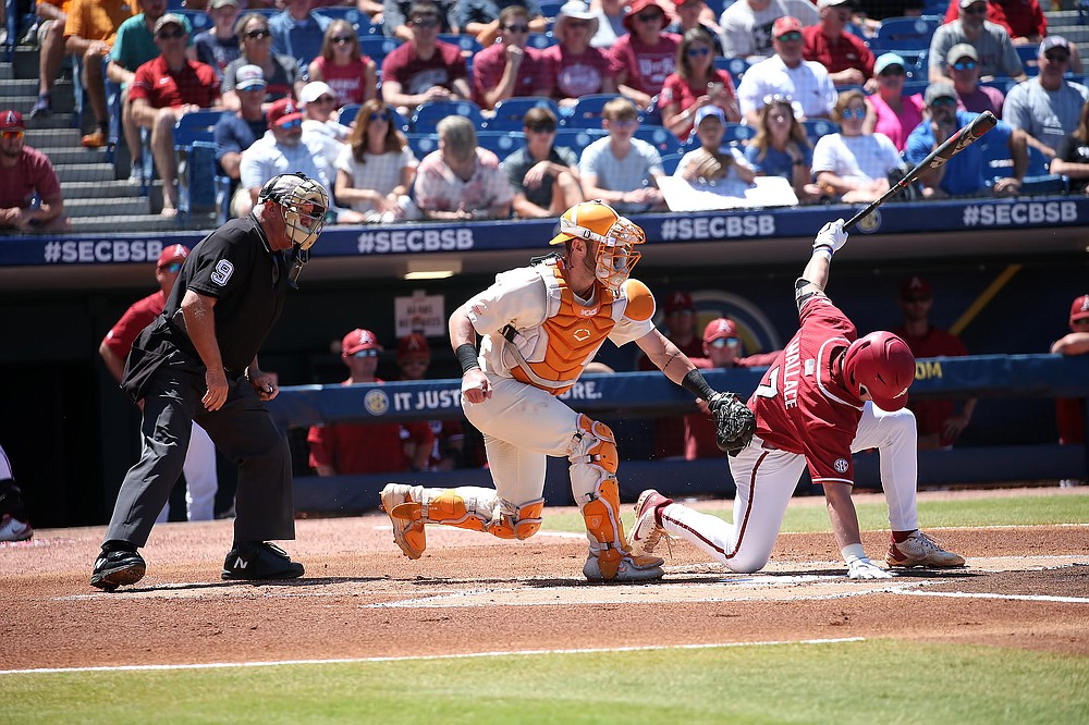 Arkansas defeats Tennessee 7-2 (SEC Tournament championship) | Whole ...
