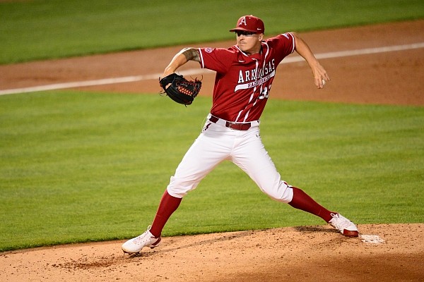 Wicklander steadies pitching staff with 5 solid innings | Whole Hog Sports