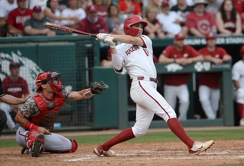 Fireworks aplenty: Hogs wallop Wolfpack behind 4 HRs | Hot Springs ...
