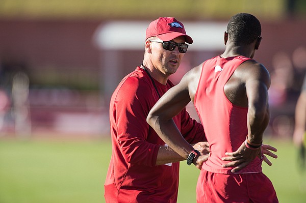 Geopfert back with Hogs' T&F program | Northwest Arkansas Democrat-Gazette