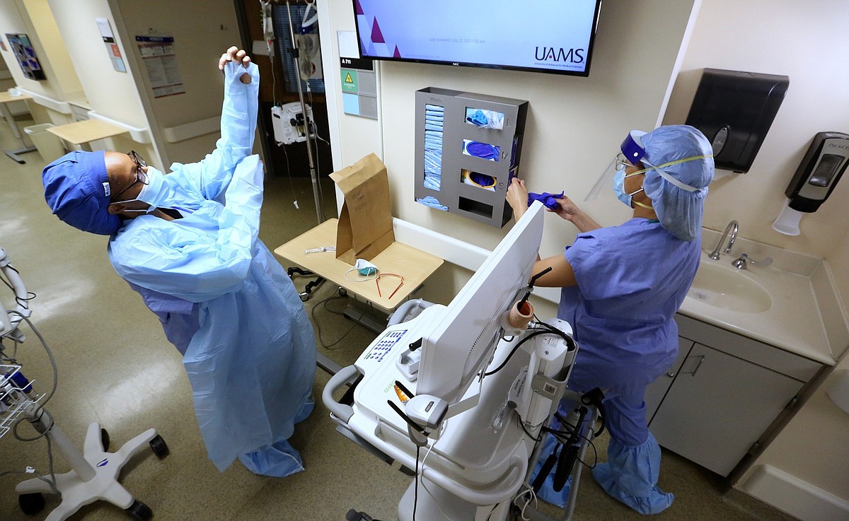 Arkansas' covid hospitalizations at 6-month high | The Arkansas ...