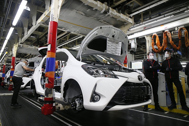 Toyota scaling back production | The Arkansas Democrat-Gazette ...