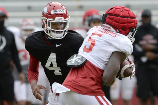 WholeHogSports - Practice notebook: Rice coach impressed by 2 Hogs