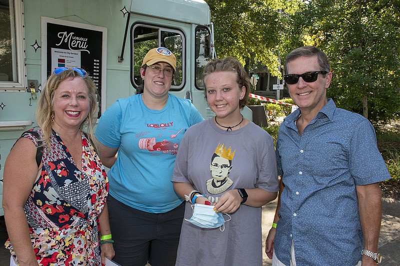 Going public: Quapaw Quarter Association’s event outside at Curran Hall ...