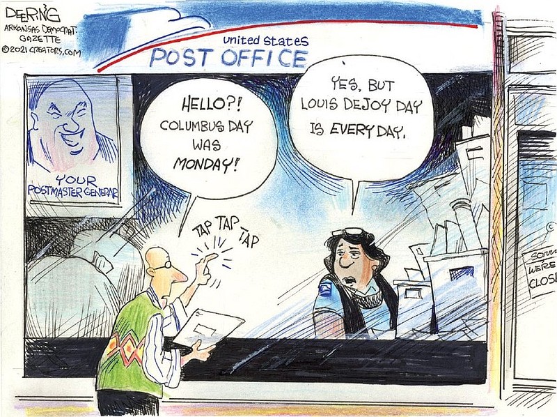 OPINION | JOHN DEERING CARTOON: Louis DeJoy Day | The Arkansas Democrat ...