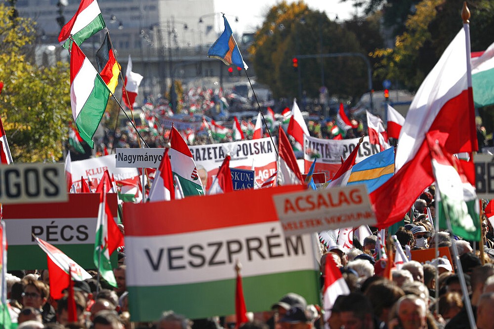 Hungarians march for government | The Arkansas Democrat-Gazette ...