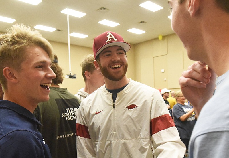 PREP BASEBALL: West's Arnold signs with Arkansas | Northwest Arkansas ...
