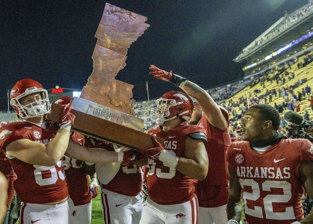 WholeHogSports - Early kickoff scheduled for Arkansas-LSU battle for ...